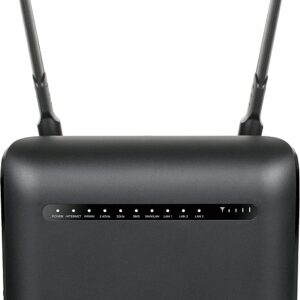D-Link DWR-953V2 LTE Cat4 Wi-Fi AC1200 Router | 4G LTE Router | 4 X Gigabit Port | Sim Slot ...